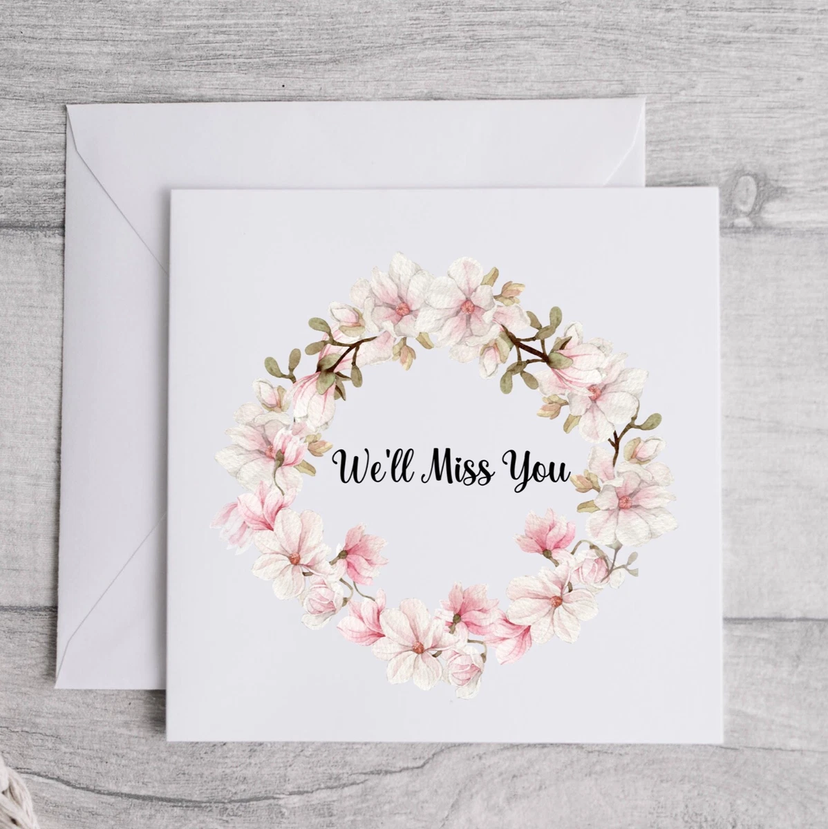 Handmade Farewell Card