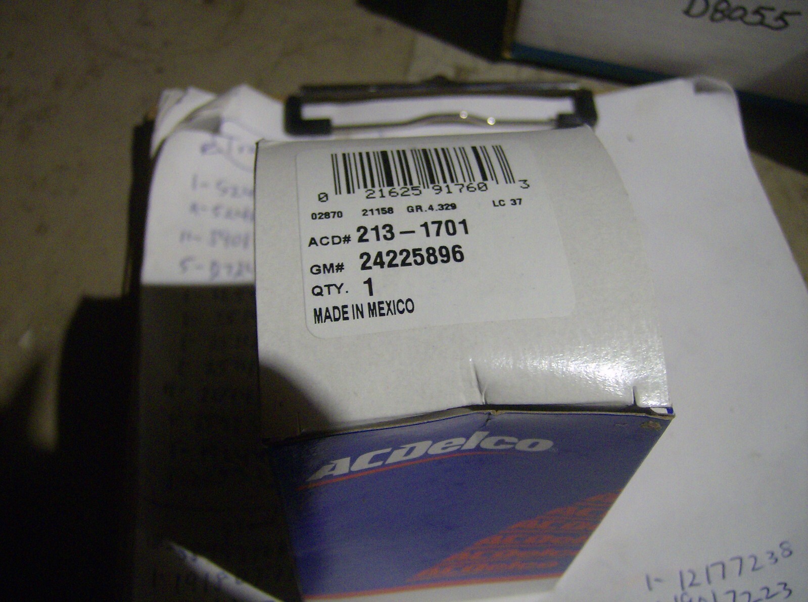 Genuine GM Part #24225896 Vehicle Speed Sensor ACDelco 213-1701 for ...