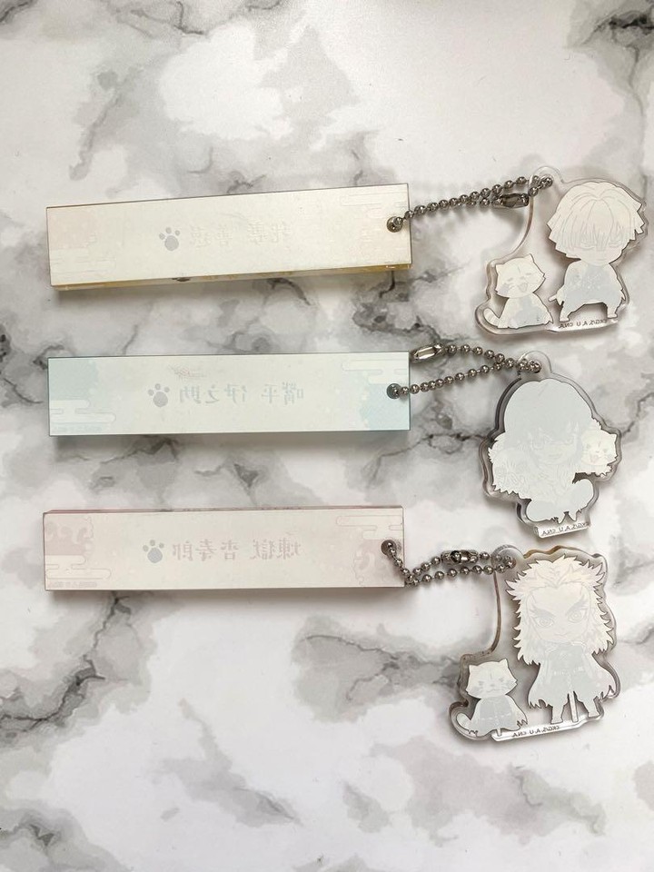 Demon Slayer Acrylic Key Chain Bulkagatsuma Zenitsu Kuhira Inosuke ...