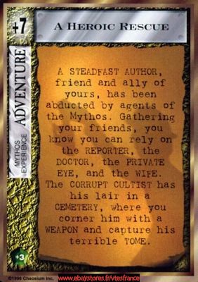 A Heroic Rescue [Adventure] Limited ENG Mythos CCG | eBay