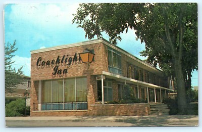 POSTCARD Coachlight Inn Motel Oconto Falls Wisconsin 248 Main Street ...