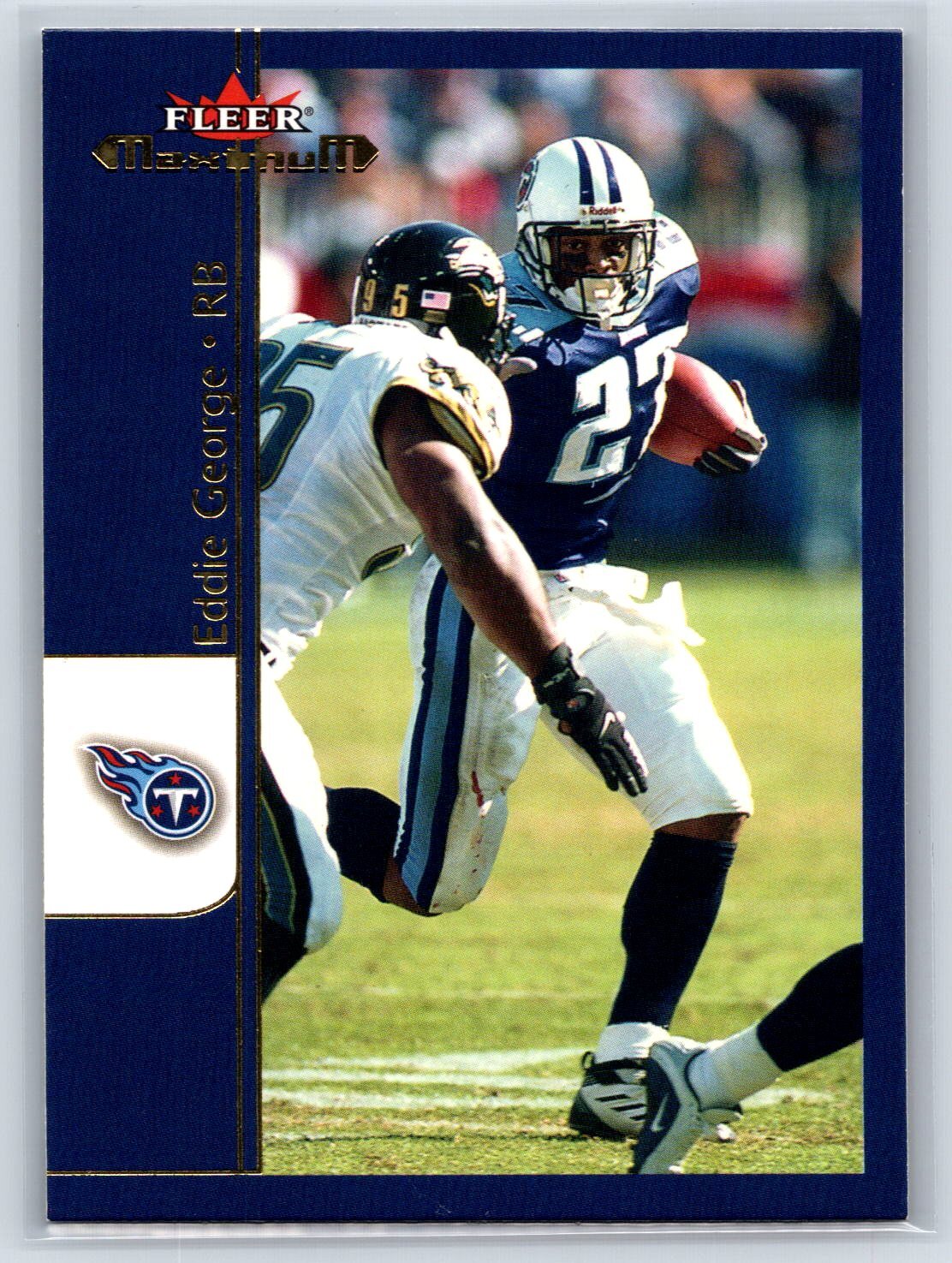 2002 Fleer Maximum #128 Eddie George Tennessee Titans | eBay
