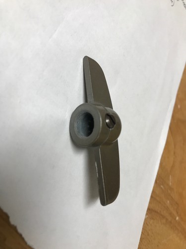 UNIVERSAL JALOUSIE WINDOW CRANK HANDLE MADE IN U.S.A LIGHT BROWN | eBay