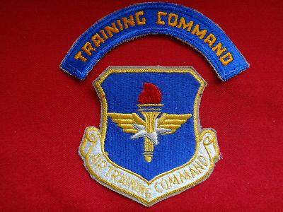 Set Of US AIR Force TRAINING COMMAND Arc + AIR training Command Patch ...