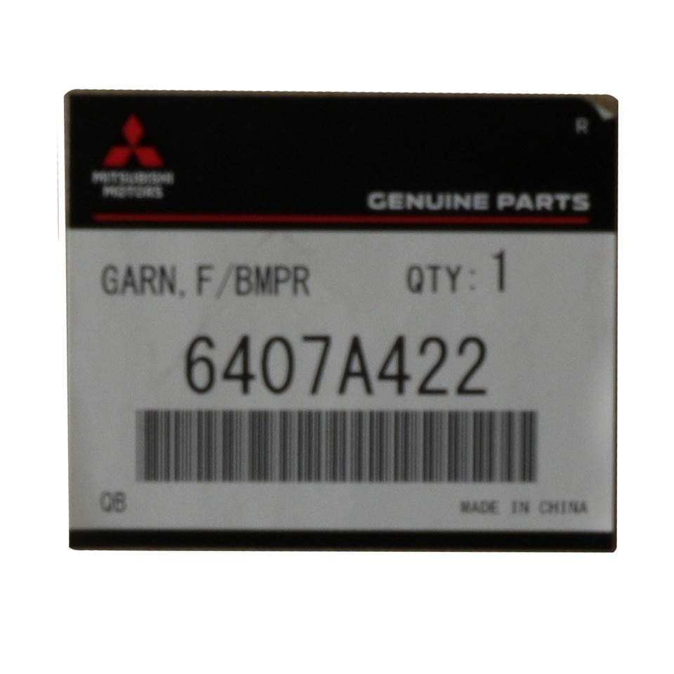 OEM Genuine Mitsubishi Front Side Garnish Bumper Trim Cover Panel ...