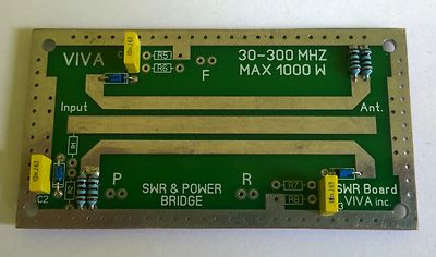 SWR Power meter RF bridge board HF VHF - 30-300 Mhz up to 1000W LDMOS ...