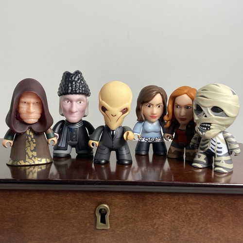 Doctor Who TITANS Vinyl Figure LOT Clara Amy Silent First Foretold ...