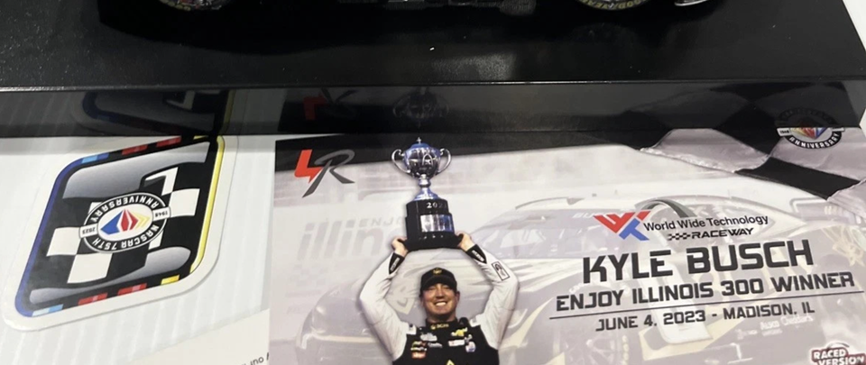 2023 #8 Kyle Busch 3CHI WWT Gateway Win Camaro 1/24 HO FREE SHIPPING | eBay
