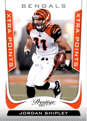 2011 Prestige Extra Points Orange #44 Jordan Shipley - FB | eBay