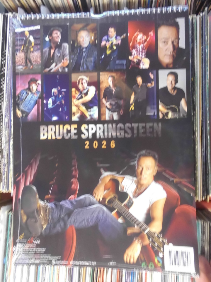 BRUCE SPRINGSTEEN KALENDER 2026 (NEU; 12 MONTH CALENDAR, 30 x 42cm ...