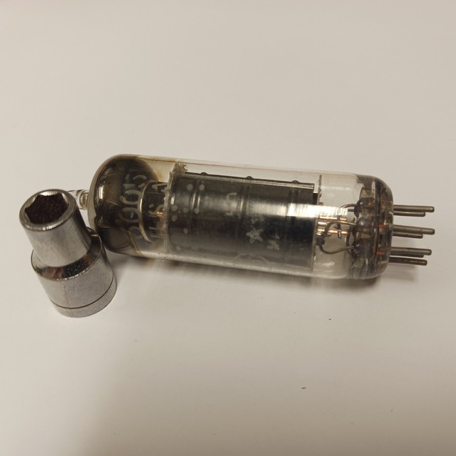 5 Matching GE 6005 6aq5w Tubes Tested NOS Black Plates for sale online ...