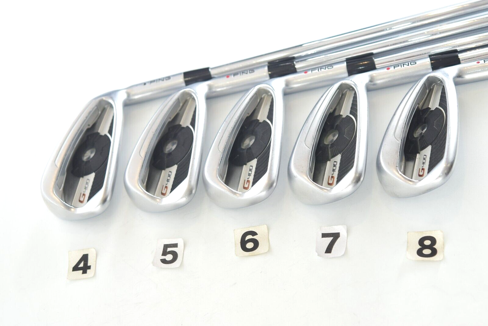 10p PING G400 4-5-6-7-8-9-W-U-S-L RH Golf Iron Set Modus3 Tour105 Stiff ...
