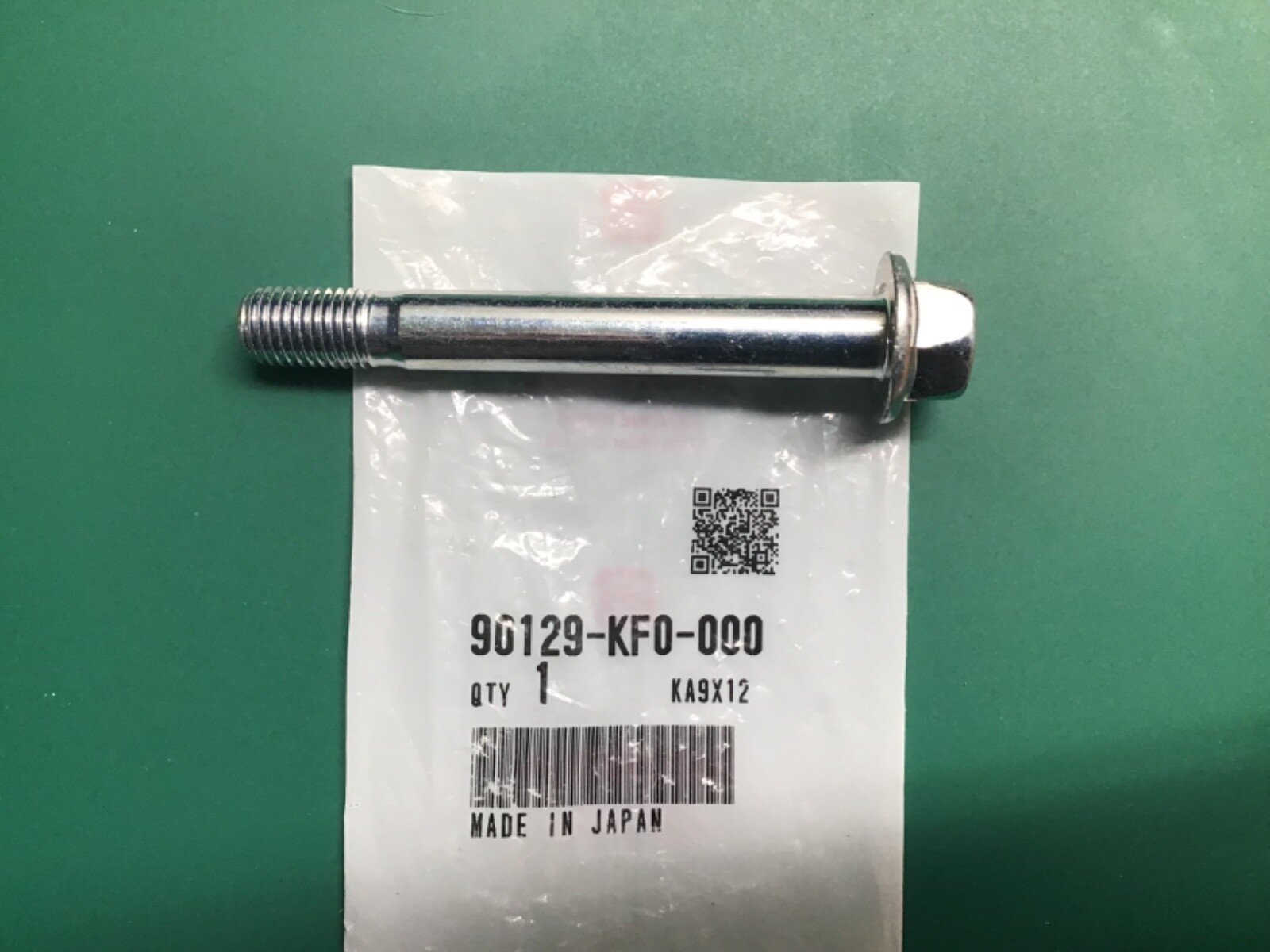 BOLT, (10X77) FLANGE ; OEM HONDA NOS P/N 90129-KF0-000 FITS: SEE CHART ...