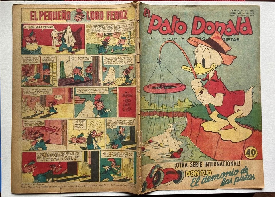 El Pato Donal 285, Cómic Abril, Argentina. | eBay