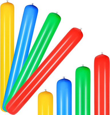 4 Pcs Pool Inflatable Sticks Inflatable Pool Noodles Colorful PVC ...