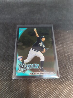 2010 Topps Walmart Black Border Alex Sanabia US-287 | eBay