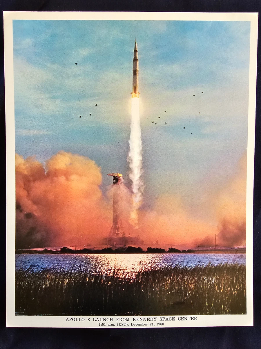 Apollo 8 Rocket Model