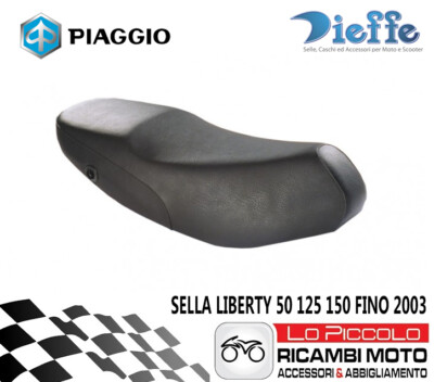SELLA PER PIAGGIO LIBERTY 50 125 150 2T 4T ANNO 1996 1997 1998 1999 ...