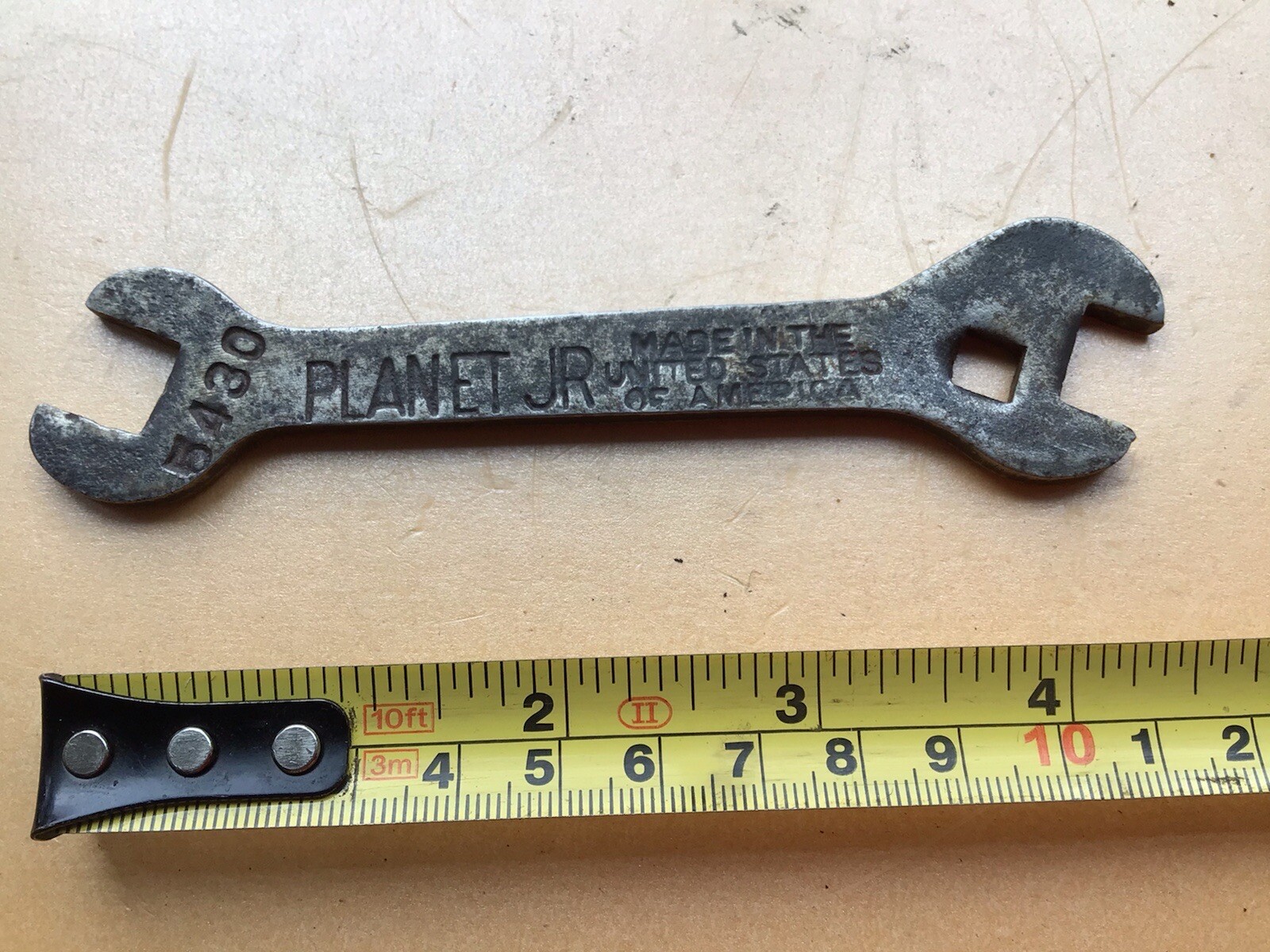 PLANET JR 5430 RARE UNUSUAL VINTAGE WRENCH MADE IN THE UNITED STATES OF ...