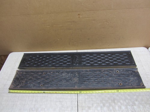 VTG ANTIQUE FORD SCRIPT MODEL T RUNNING BOARDS STEPS 45" | eBay