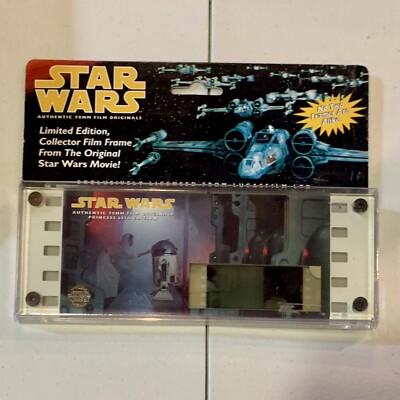 Star Wars Authentic 70mm Film Originals Frame Cell PRINCESS LEIA ...