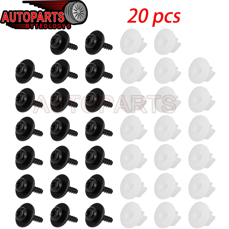 20x Drive Screw for Ford Escape Under Engine Shield Air Dam Deflector ...