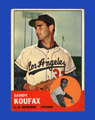 1963 Topps Set-Break #210 Sandy Koufax VG-VGEX (recolored) *GMCARDS* | eBay