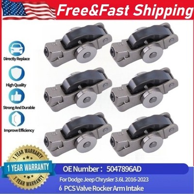 6X Intake Rocker Arms Left Or Right 5047896AD Fit Jeep Wrangler 3.6L ...