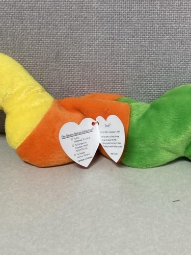 TY Beanie Baby Inch the Inchworm Toy | eBay