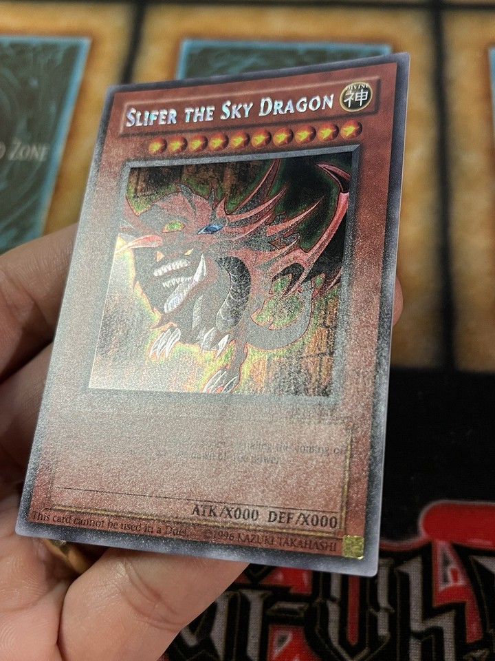 SLIFER THE SKY DRAGON YUGIOH YMA-EN001 2004 THE MOVIE ANI-MANGA SECRET ...
