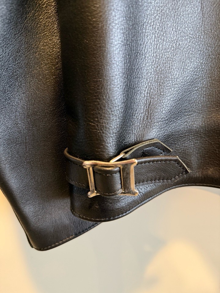 Sz 38 666 Steerhide Leather Motorcycle Jacket Lewis Leathers Celine ...