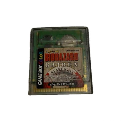 Resident Evil Gameboy Color Nintendo Biohazard Gaiden Starlight Game ...