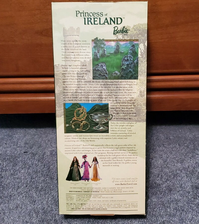 Princess Of Ireland 2001 Barbie Doll for sale online | eBay