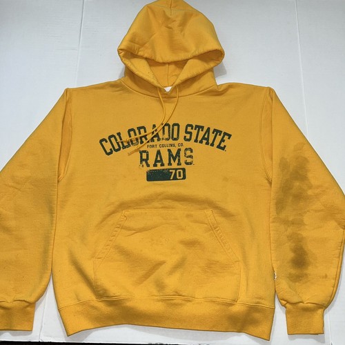Men’s Champion Colorado State Rams Spell Out Hoodie Sweatshirt sz M ...