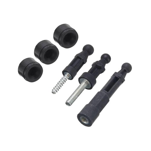 3 Pieces Engine Cover Rubber Pad Kit 1434444 for Ford Focus MK2 04-11 ...