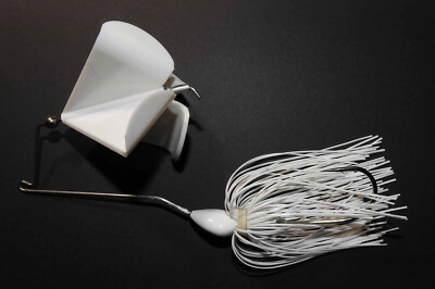 (1) 1/2 Oz. D-J Lures Retaliator Turbo Pro Plane Buzzbait(White)Bass ...