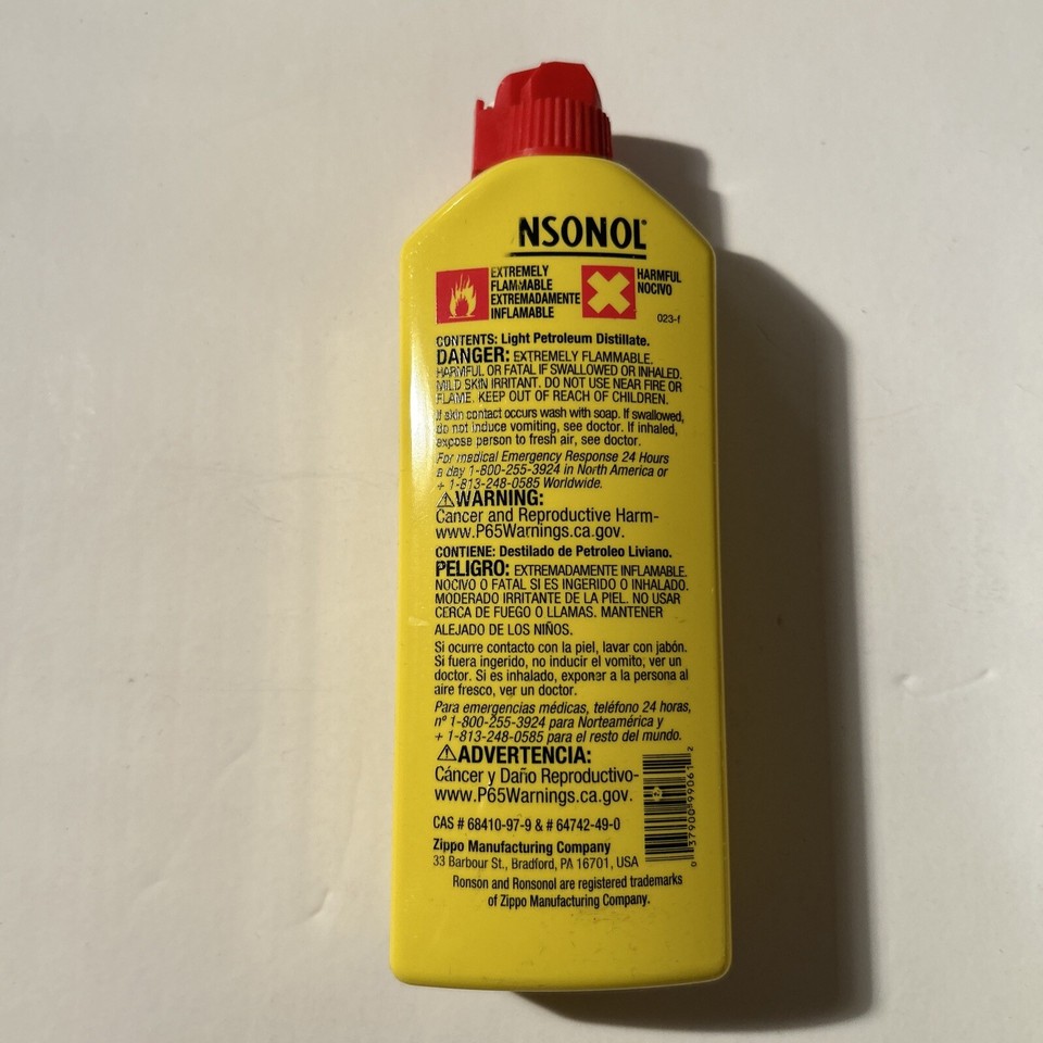 Ronson 5 Oz Can Fuel Fluid For All Zippo Pocket Lighters 3 Pack | eBay