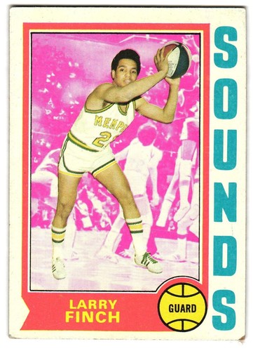 Larry Finch 1974-75 Topps NBA Basketball Card # 215 | eBay