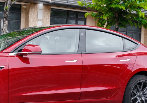 Window Molding Trim Decoration Strips For Tesla Model 3 2017-2023 Matte ...