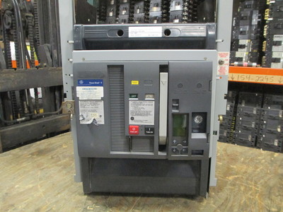 GE PowerBreak SSD30D330 3000A 600V EO/DO Breaker w/ LSI & Shunt Trip ...