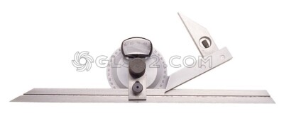0-360° PRECISION UNIVERSAL BEVEL MAGNIFIER ADJUSTMENT PROTRACTOR FERVI ...