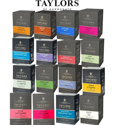 Taylors of Harrogate 20 Wrapped & Tagged Tea Bags - UP TO 25% OFF WITH ...