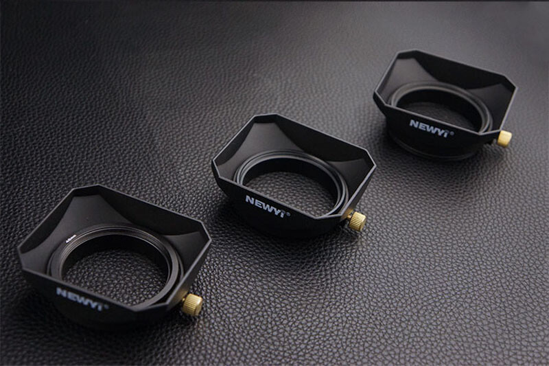 55MM Universal Square Lens Hood for DSLR Mirrorless Camera Lens ...