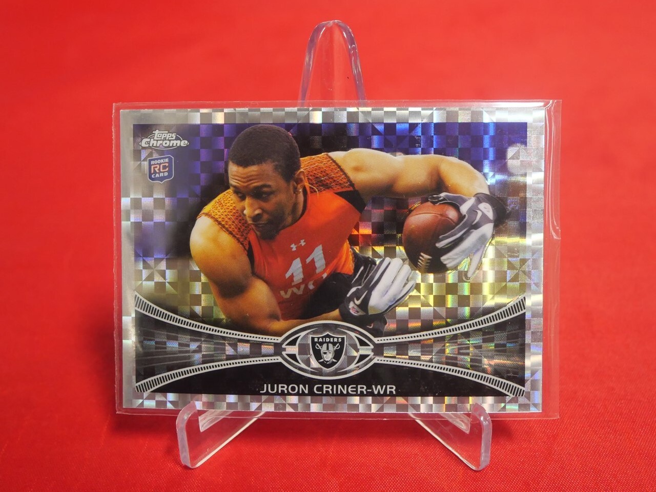 Juron Criner Rookie 2012 Topps Xfractor Football Card #195 | eBay