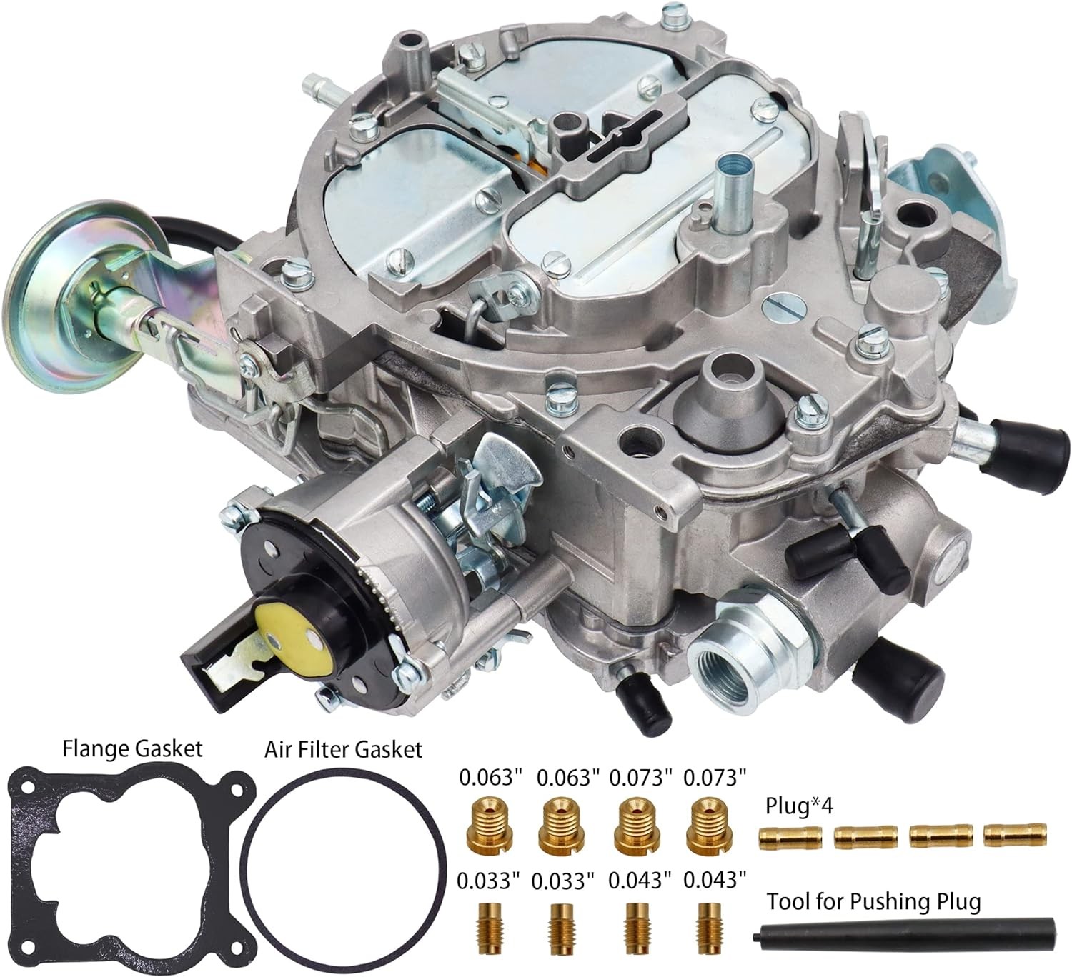 Rochester Quadrajet Carburetor New 4 Barrel for 1904R 1906R 4MV Carb ...
