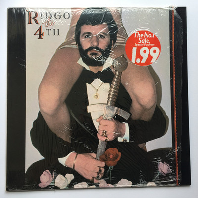 RINGO STARR "RINGO the 4th" 1st UK PRESS IN OPEN ENDED SHRINKWRAP ...