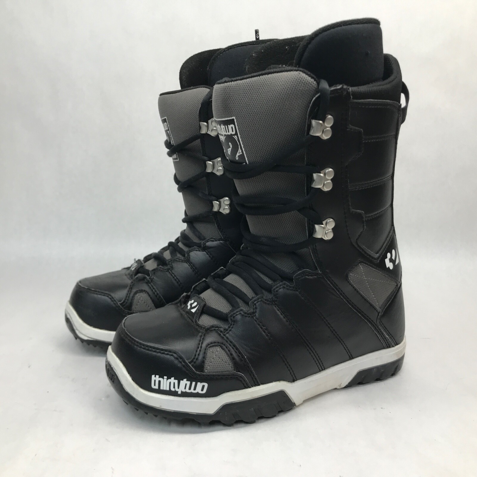 ThirtyTwo Thirty-Two Exit 2013 Men’s Size 9 Black White Snowboard Boots