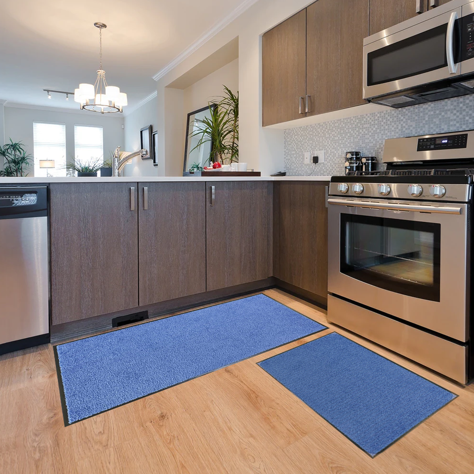 Non Slip Rubber Back Barrier Door Mat Large Heavy Duty Kitchen Rugs ...