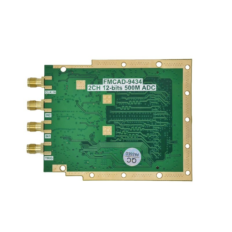 ADC Acquisition FMC Sub Card 2 CH 500M 12-bit AD9434 Module Clock ...