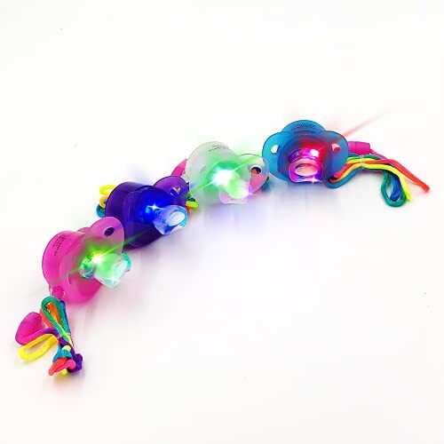 WeGlow - Light Up Pacifier Necklace ‚Äì LED Flashing Binkie Toy for EDM ...